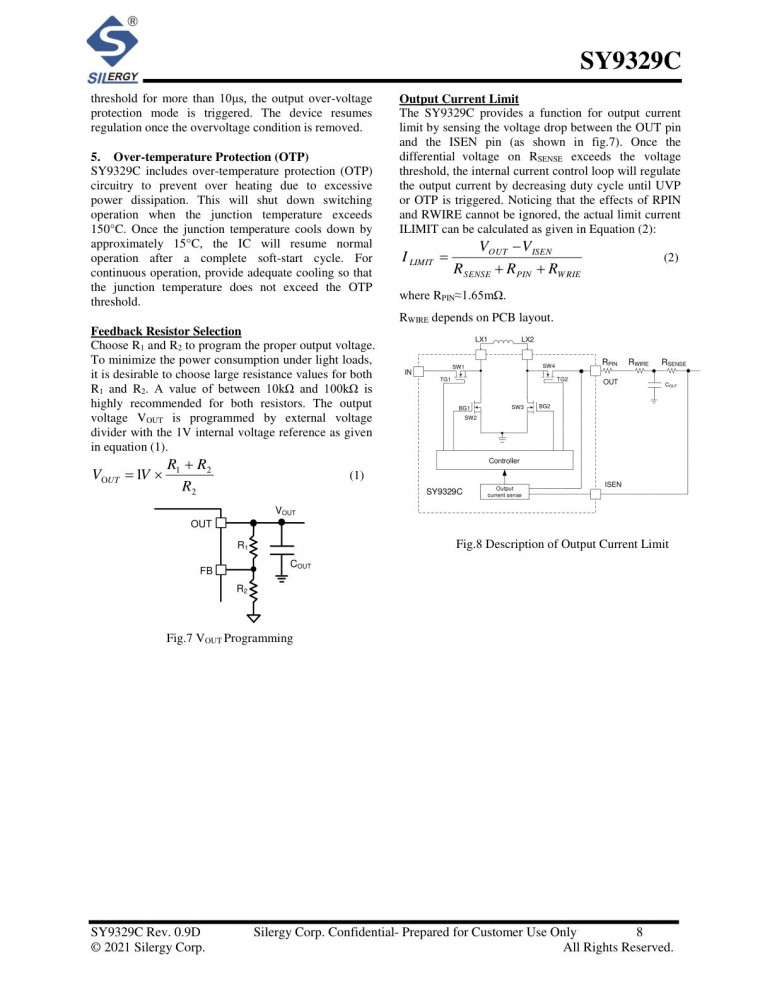 SY9329CQFC datasheet page 8