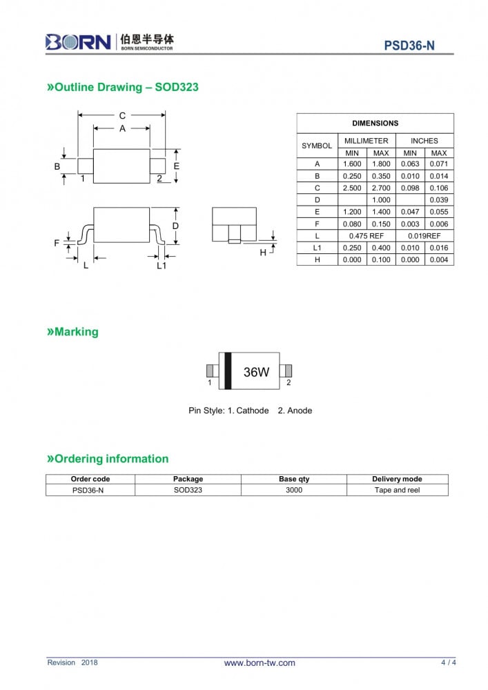 PSD36-N datasheet page 4