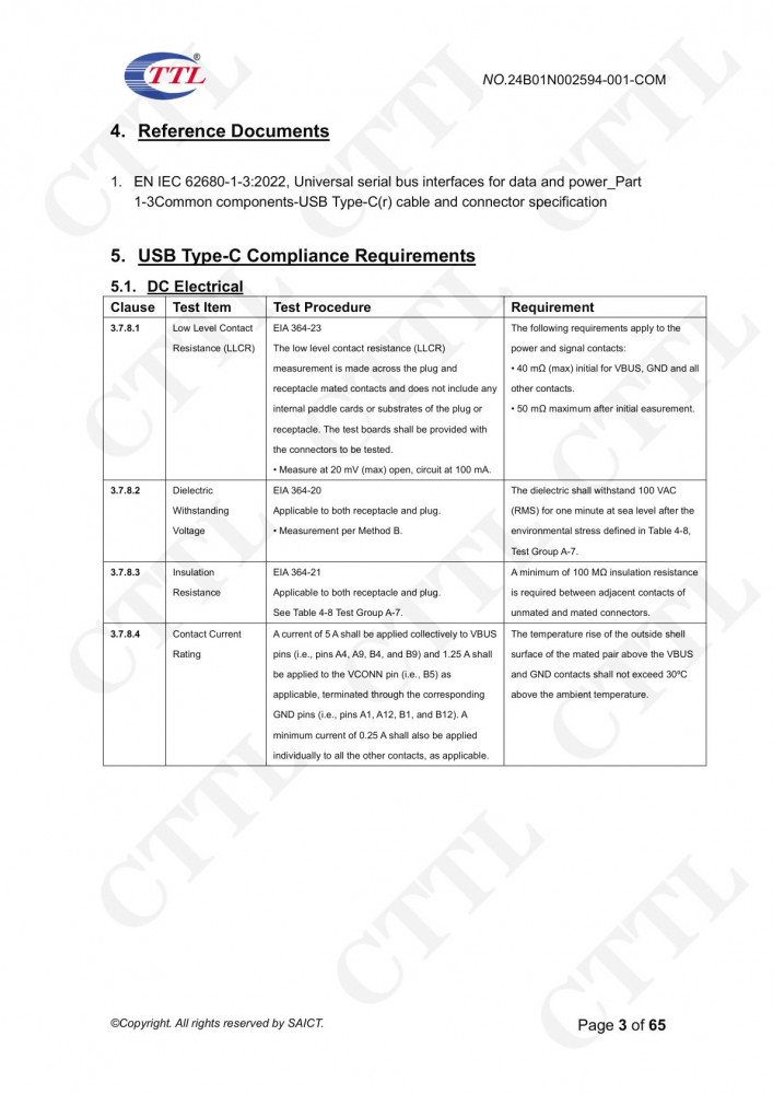SHOU HAN TYPE-C 16PIN 3MD EN IEC 073 report page 7