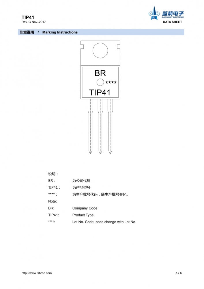 TIP41C datasheet page 5