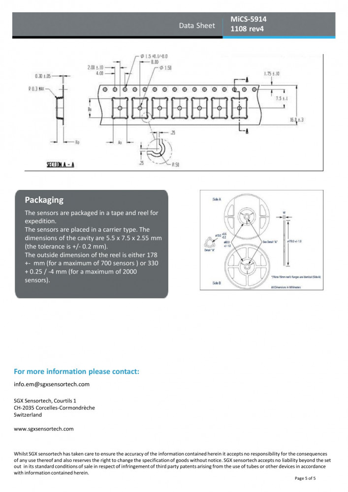 MICS-5914 technical document page 5