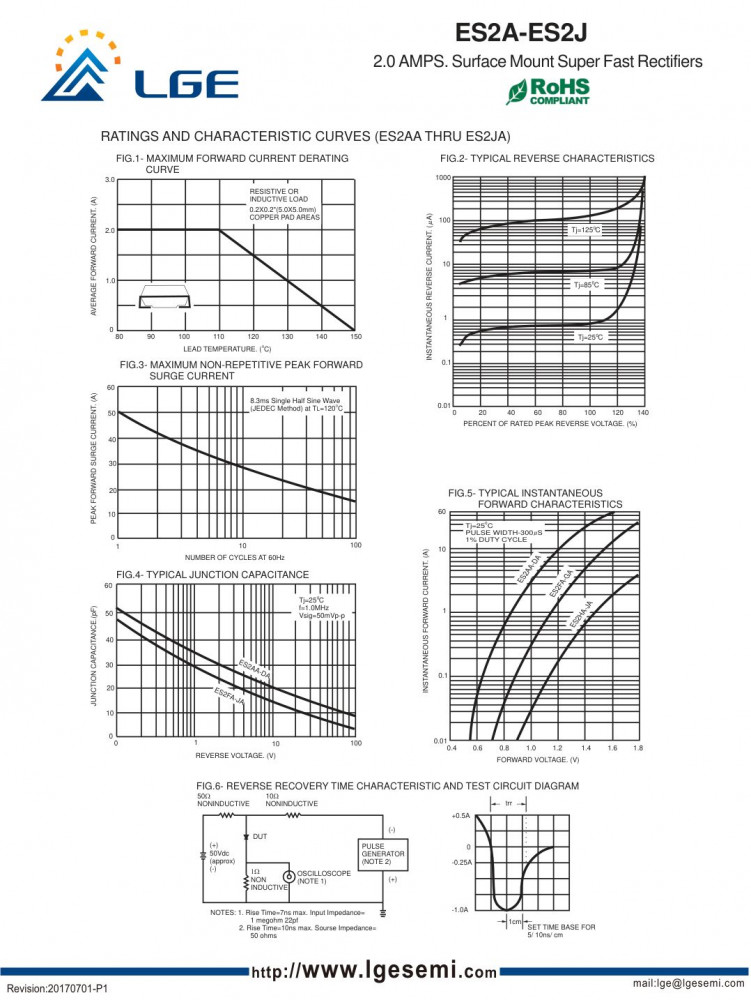 LGE ES2D datasheet page 2