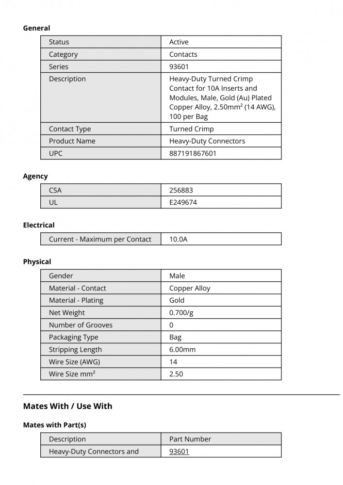 936010062 product document image, page 2