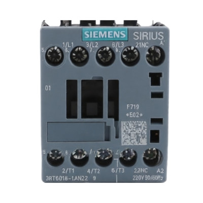 SIEMENS 3RT6016-1AN22 Electromechanical Contactor for sale