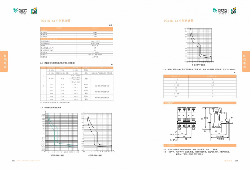 TGB1N-63 technical document page 2