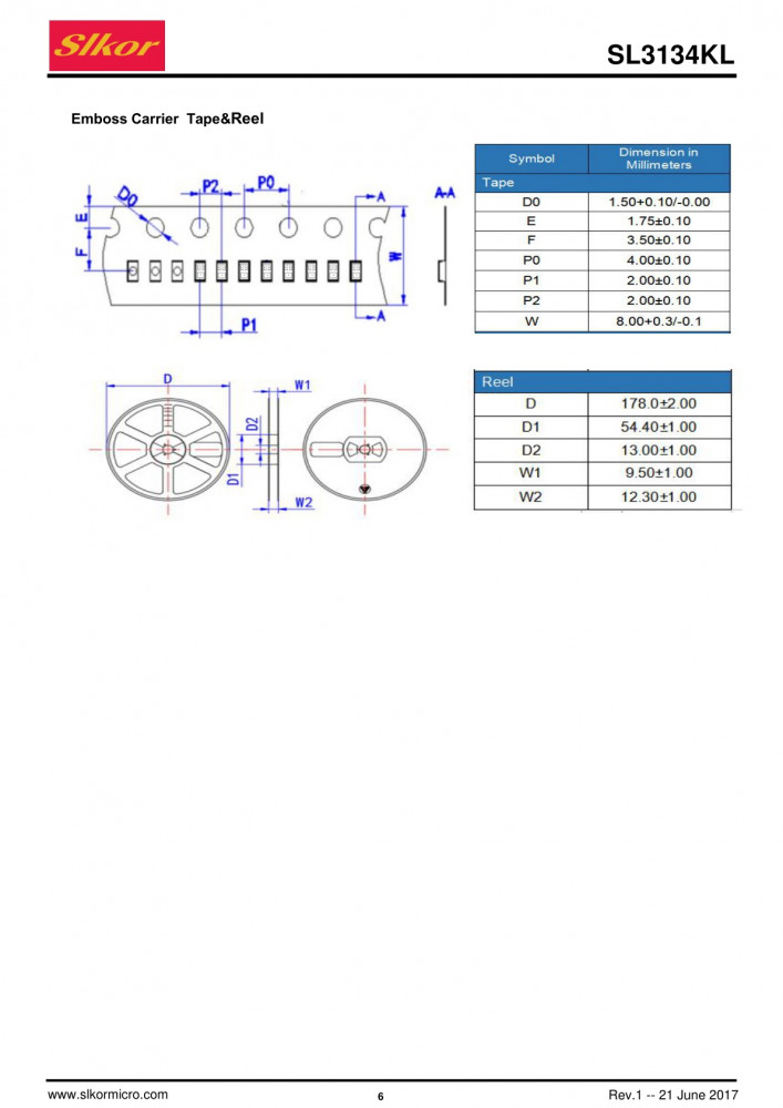 SL3134KL datasheet page 6