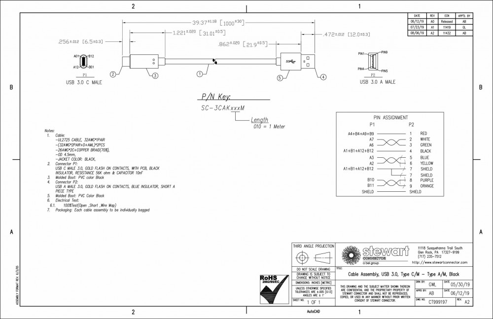 SC-3CAK010M technical document page