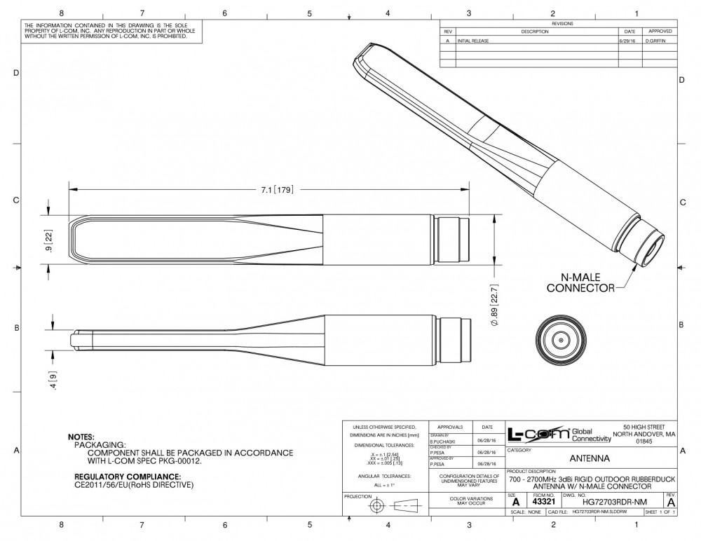 HG72703RDR-NM technical document preview