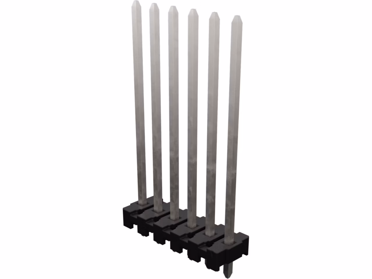 KK 396 Breakaway Header, Vertical, 6 Circuits, Matte Tin (Sn) Plating, Pin Length 33.40mm (1.315