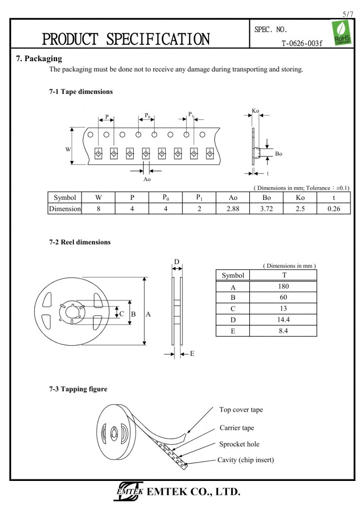 LSF1210-8R2J-T specification page 6