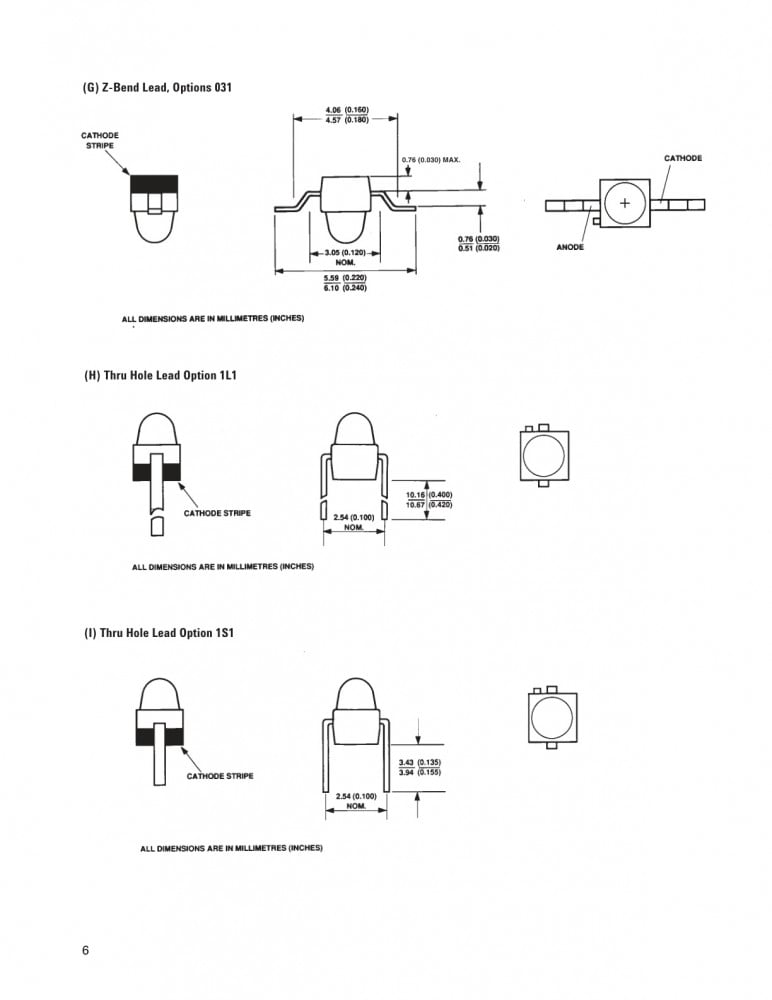 HSDL-4400 series datasheet page 6