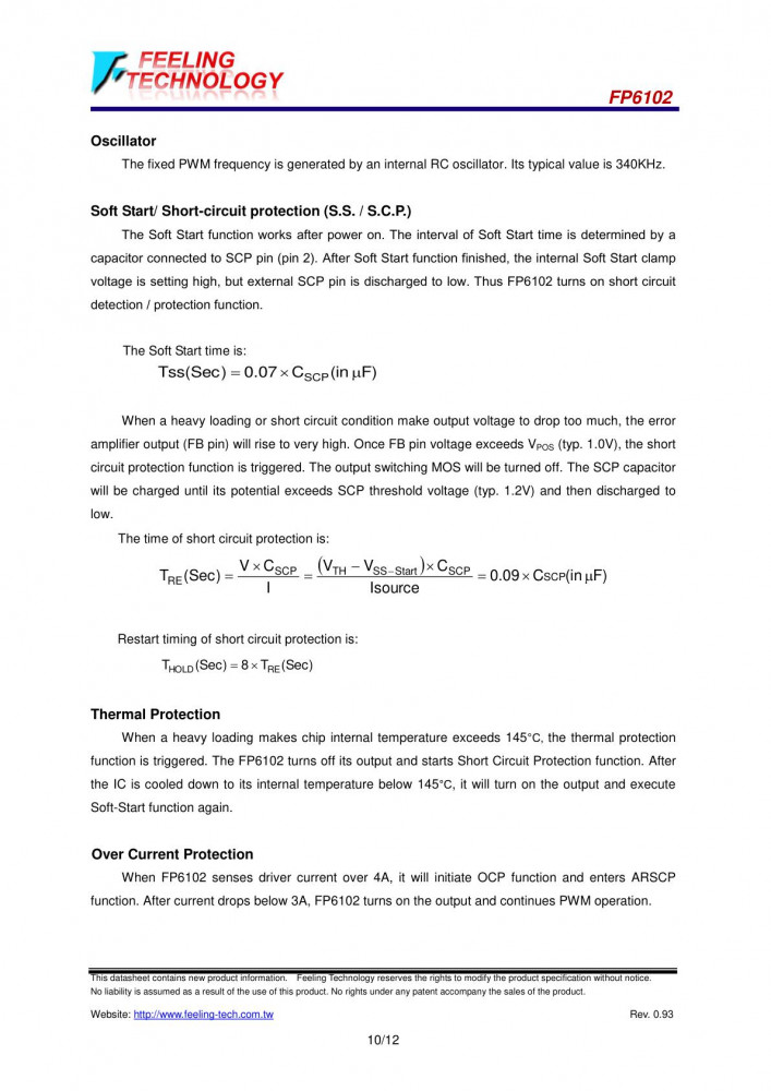 FP6102DR-LF datasheet page 10
