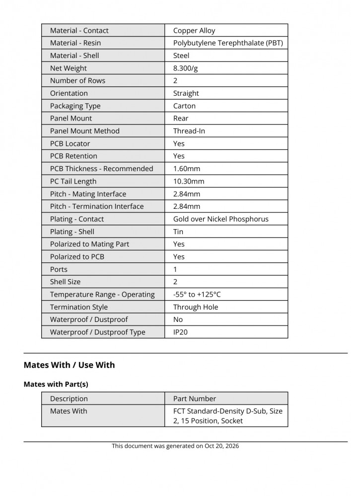 MOLEX 1731091255 technical drawing page 3