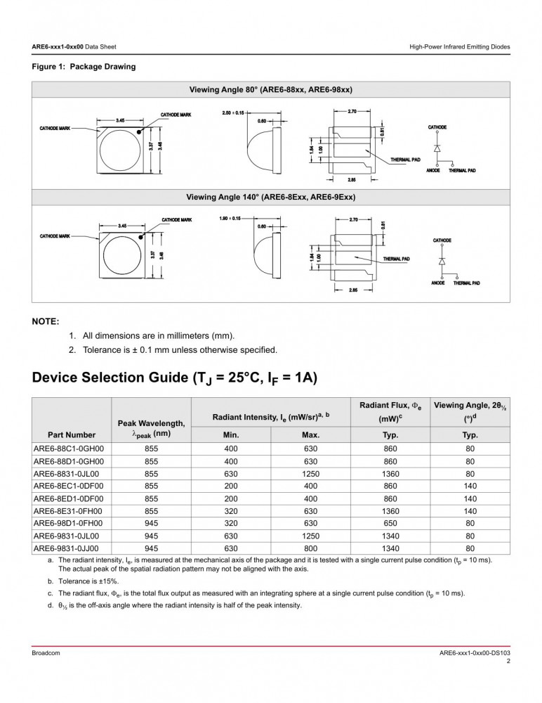 ARE6-8831-0JL00 datasheet page 2