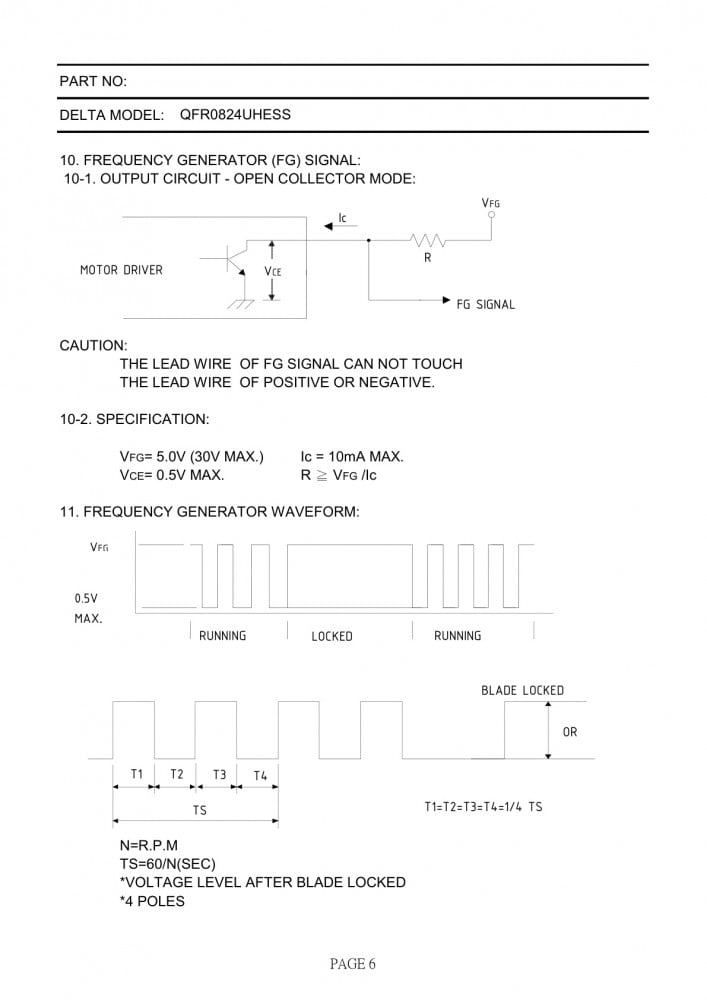 QFR0824UHESS specification page 9