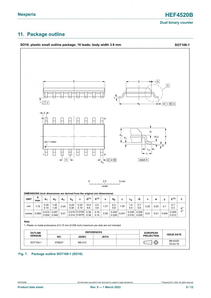 HEF4520BT datasheet page 9