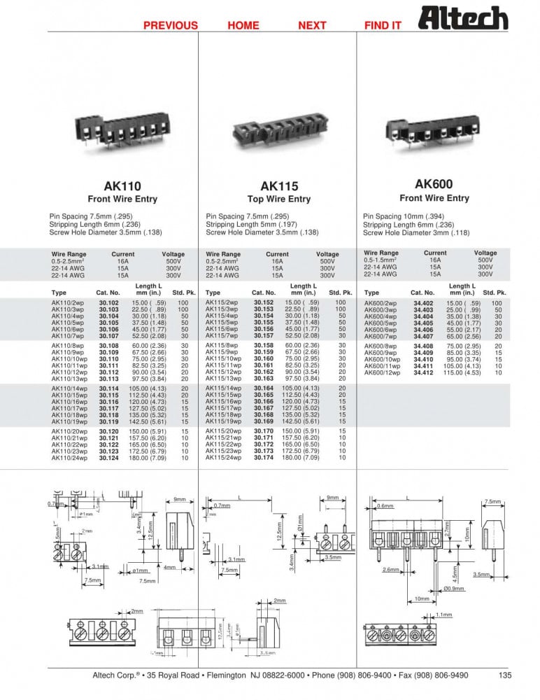 Altech catalog page 4