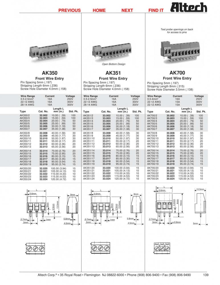 Altech catalog page 6