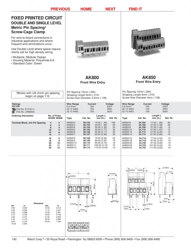 Altech catalog page 9