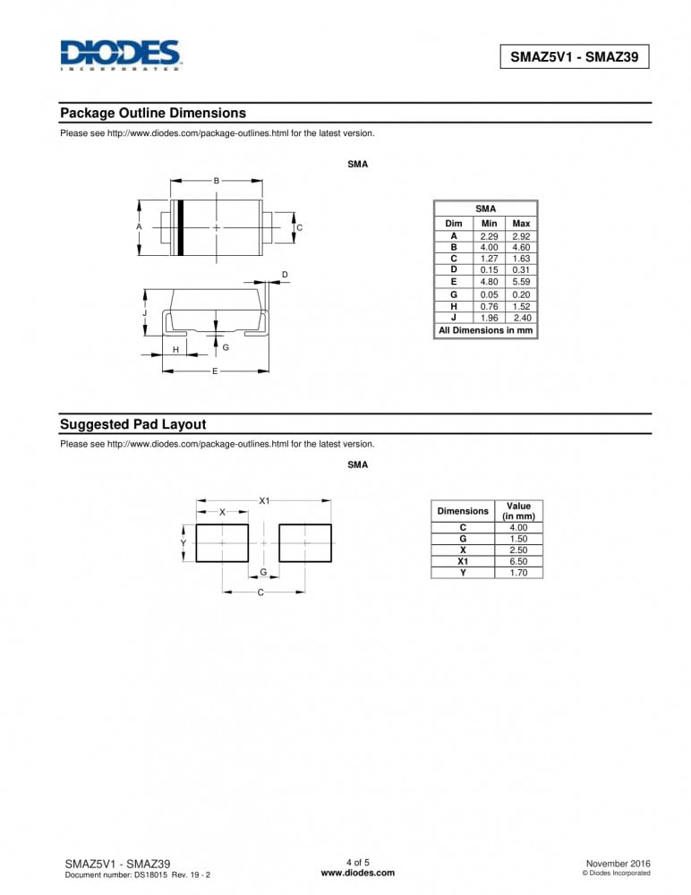 SMAZ36-13-F datasheet page 4