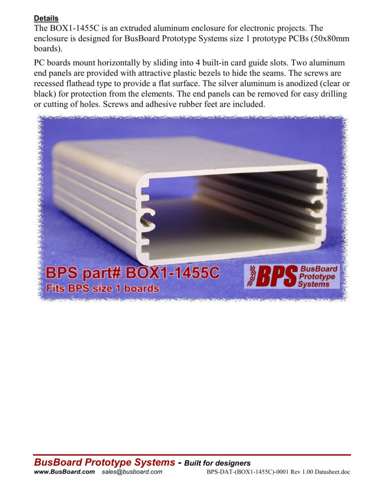 BOX1-1455C product document image, page 2