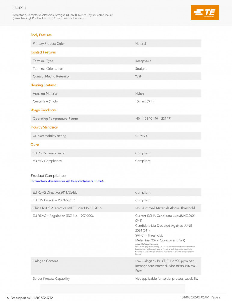 176498-1 technical document page 2