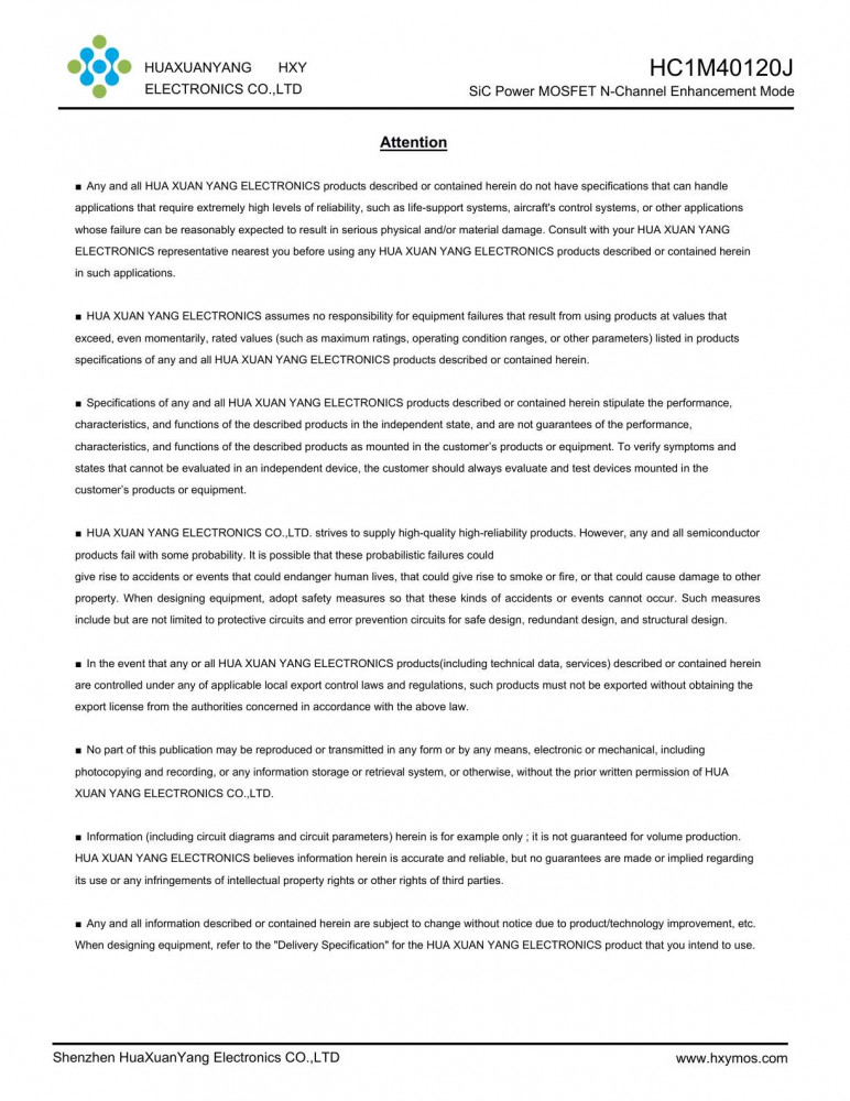 HC1M40120J datasheet page 9
