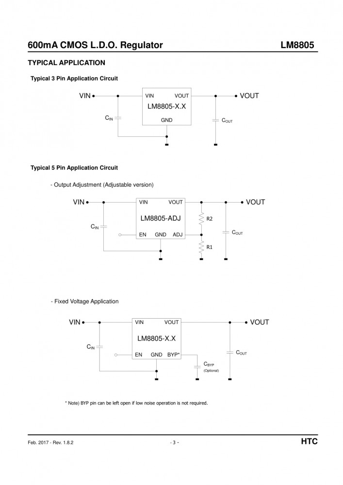 LM8805 datasheet page 3