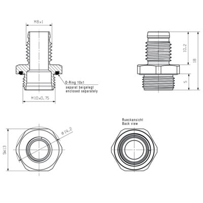 WEIDMULLER 2423920000 Circular Connector Housing