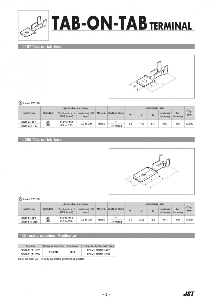 JST SFO-41-187N document page 5