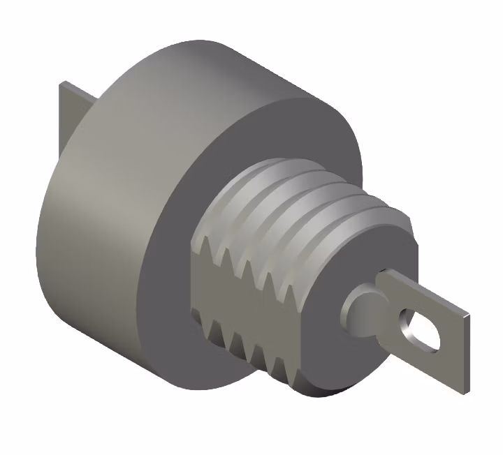 Glass-Sealed EMI Filters, 1.2 µF LC, Low-Profile, 9.40mm Length for sale