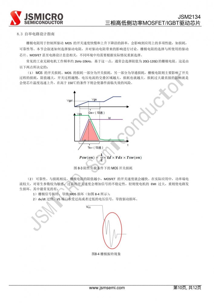 JSM2134 datasheet page 10