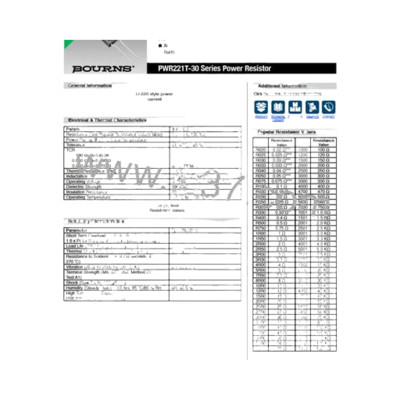 BOURNS PWR221T-30-R033J