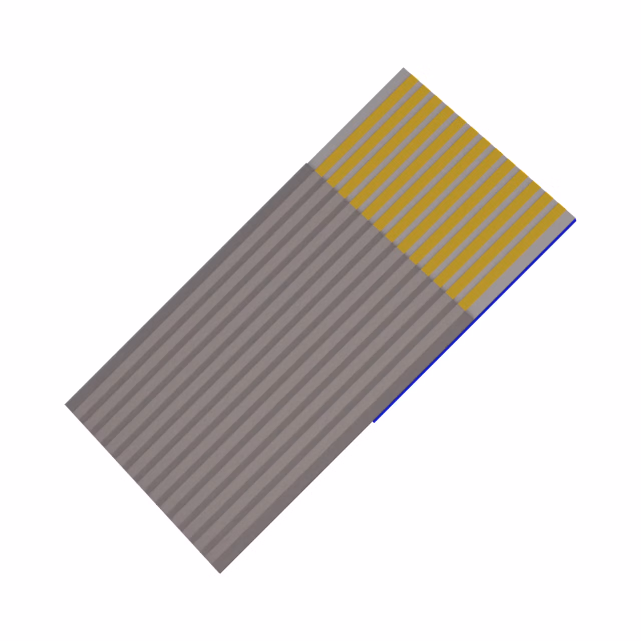 0.50mm Pitch Premo-Flex FFC Jumper, Same Side Contacts (Type A), 76.00mm Cable Length, Gold (Au) Plating, 13 Circuits for sale