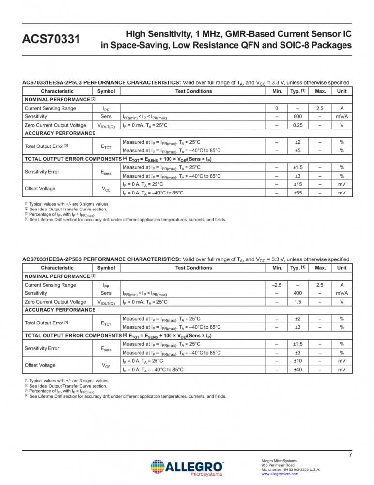 ACS70331 datasheet page 7