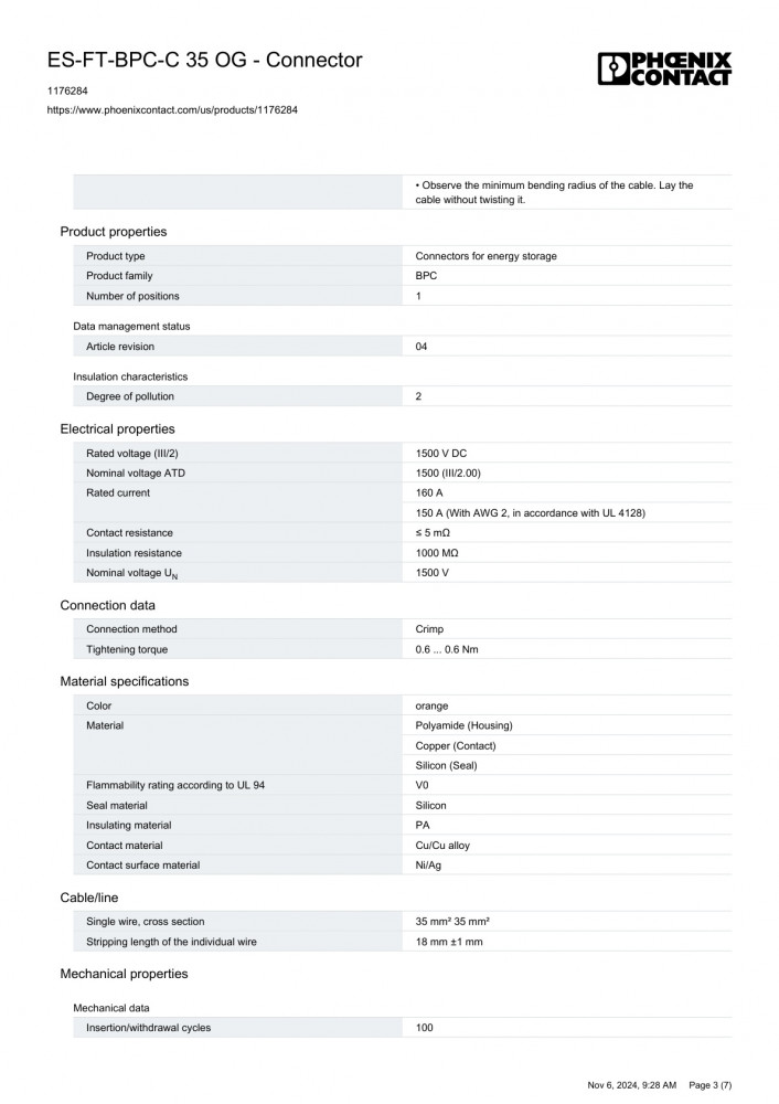 Phoenix Contact 1176284 document page 3