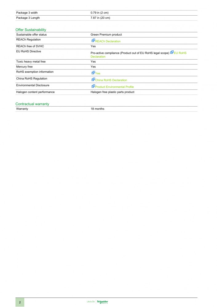 NSYTRACR23 technical document page 2