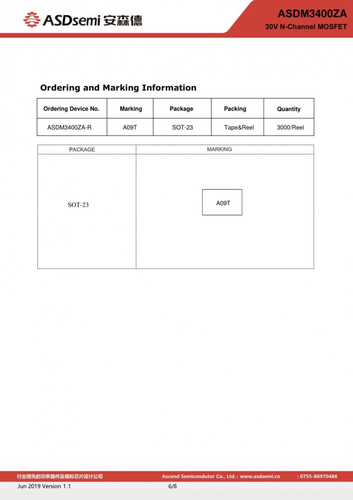 ASDM3400ZA-R datasheet page 6