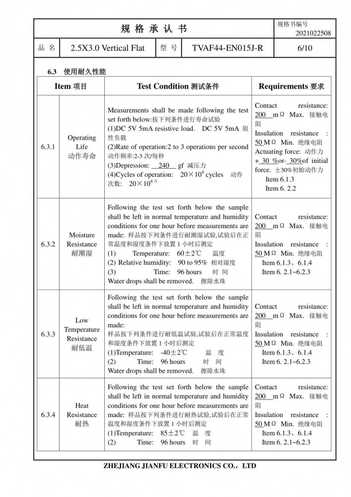 TVAF44-EN015J-R specification page 7