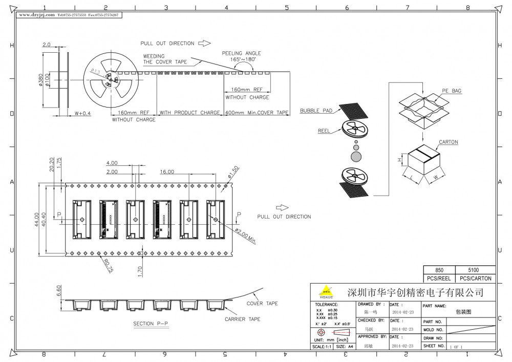 HOAUC HYCW41M-05NGFF-500B drawing page 4