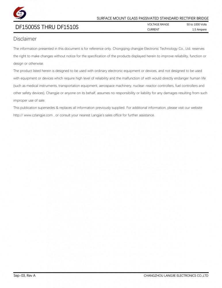 DF1510S datasheet page 6