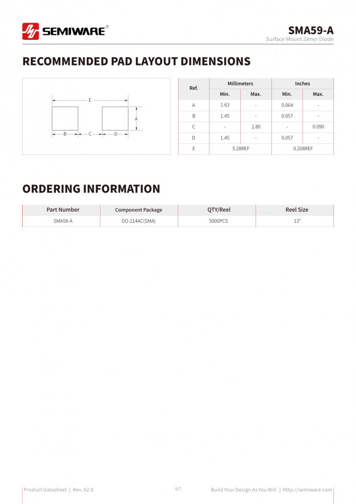 SMA5922A datasheet page 6