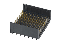 GbX I-Trac Vertical Header Module, 1.85mm by 3.70mm Pitch, Unguided, Open Ends, 11 Rows, 6 Columns, 132 Circuits, Mating Pin Length 5.70mm