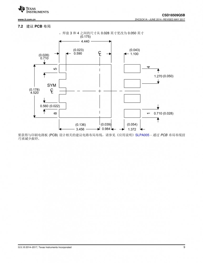 CSD18509Q5B datasheet page 9