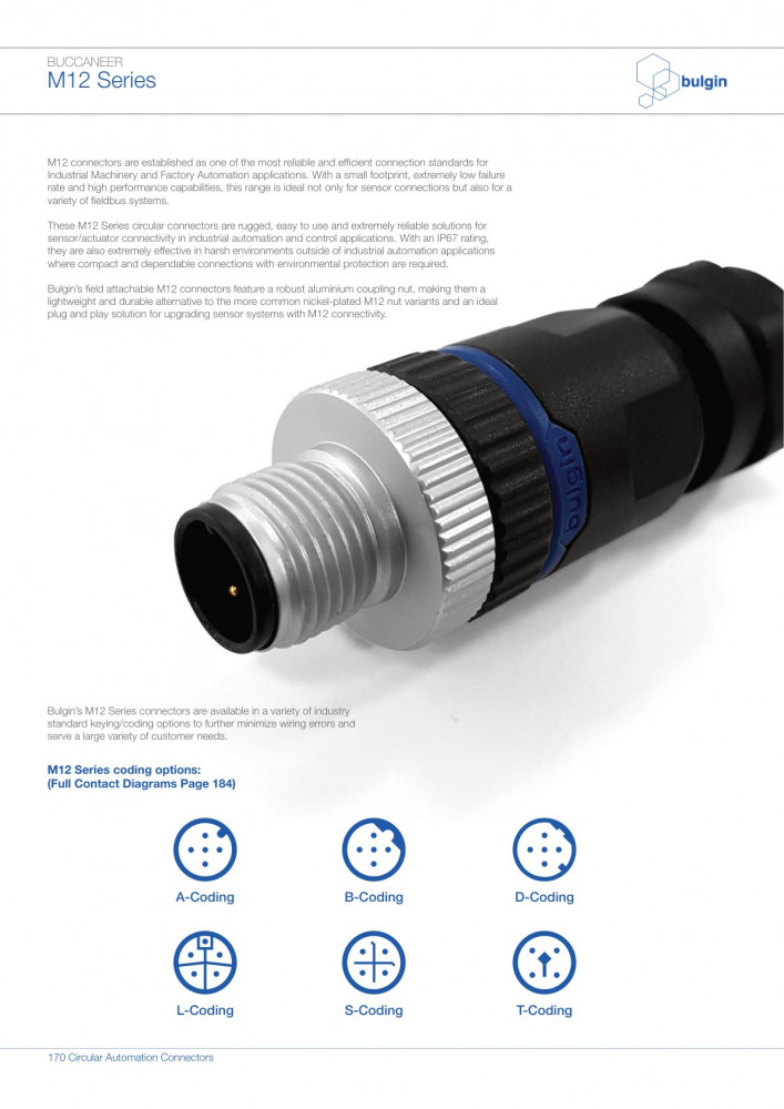 Bulgin M12 documentation page 2