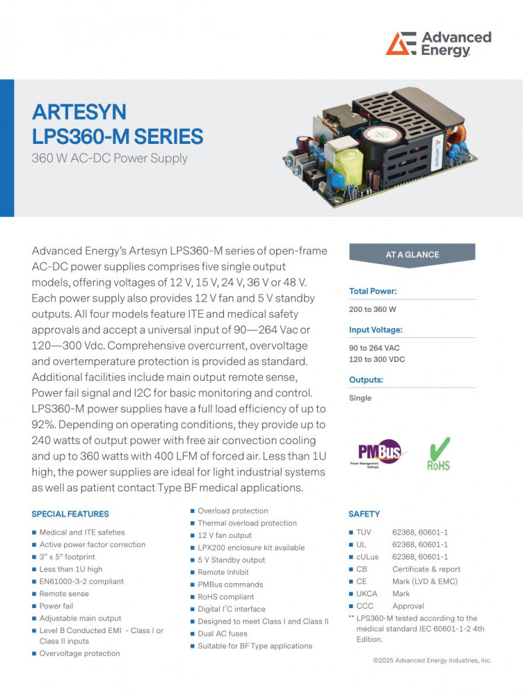 LPS360-M datasheet page 1