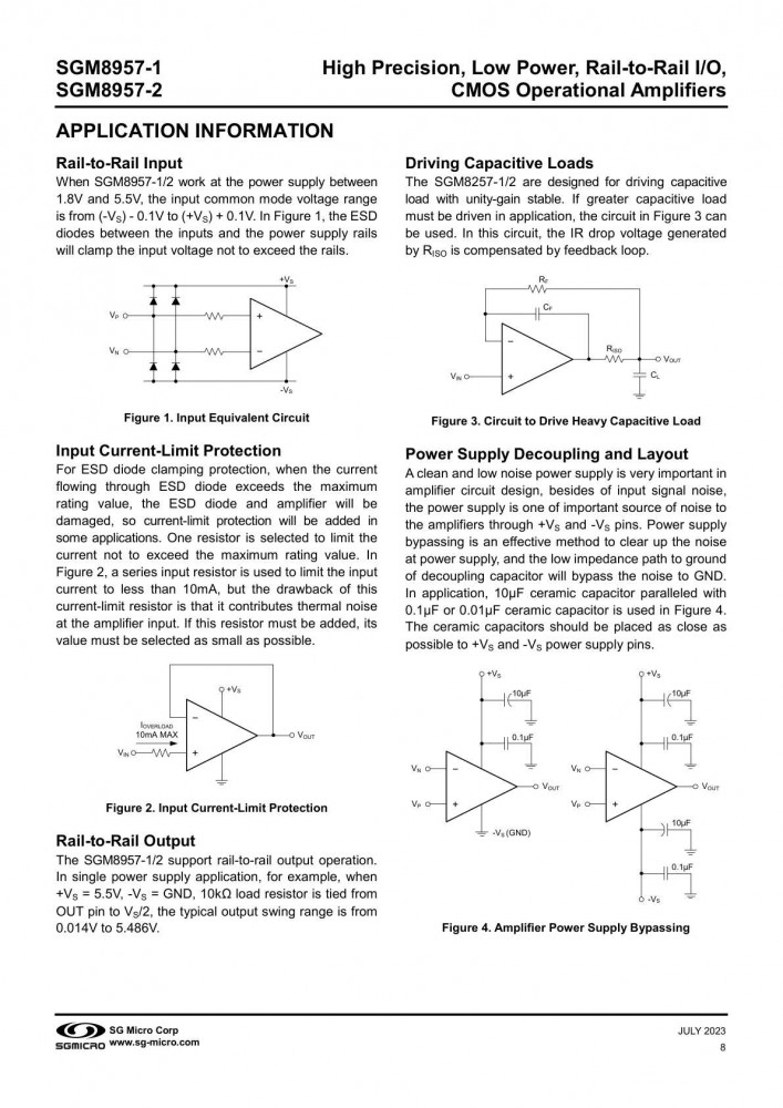 SGM8957-2 datasheet page 8