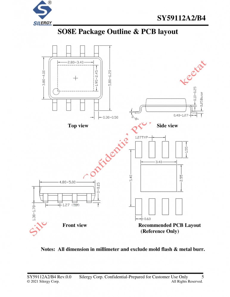 SY59112A2FCP datasheet page 5