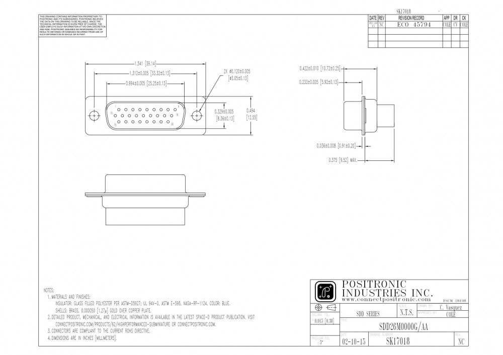 SDD26M0000G/AA technical drawing preview
