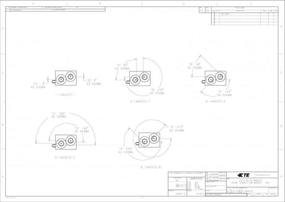 TE Connectivity 1-1469372-1 drawing page 2